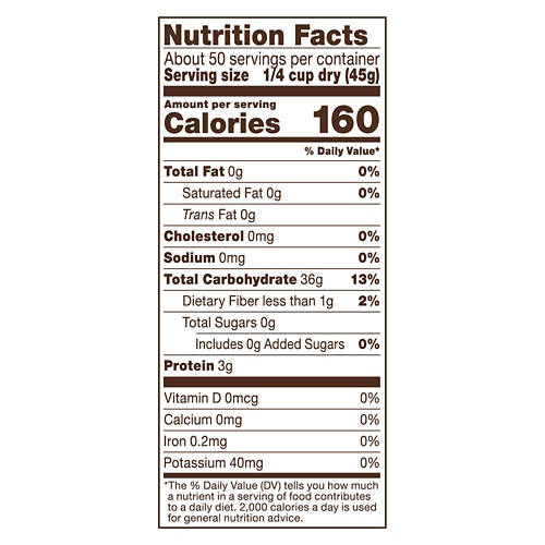 Earthly Grains Jasmine Rice, 5 lb